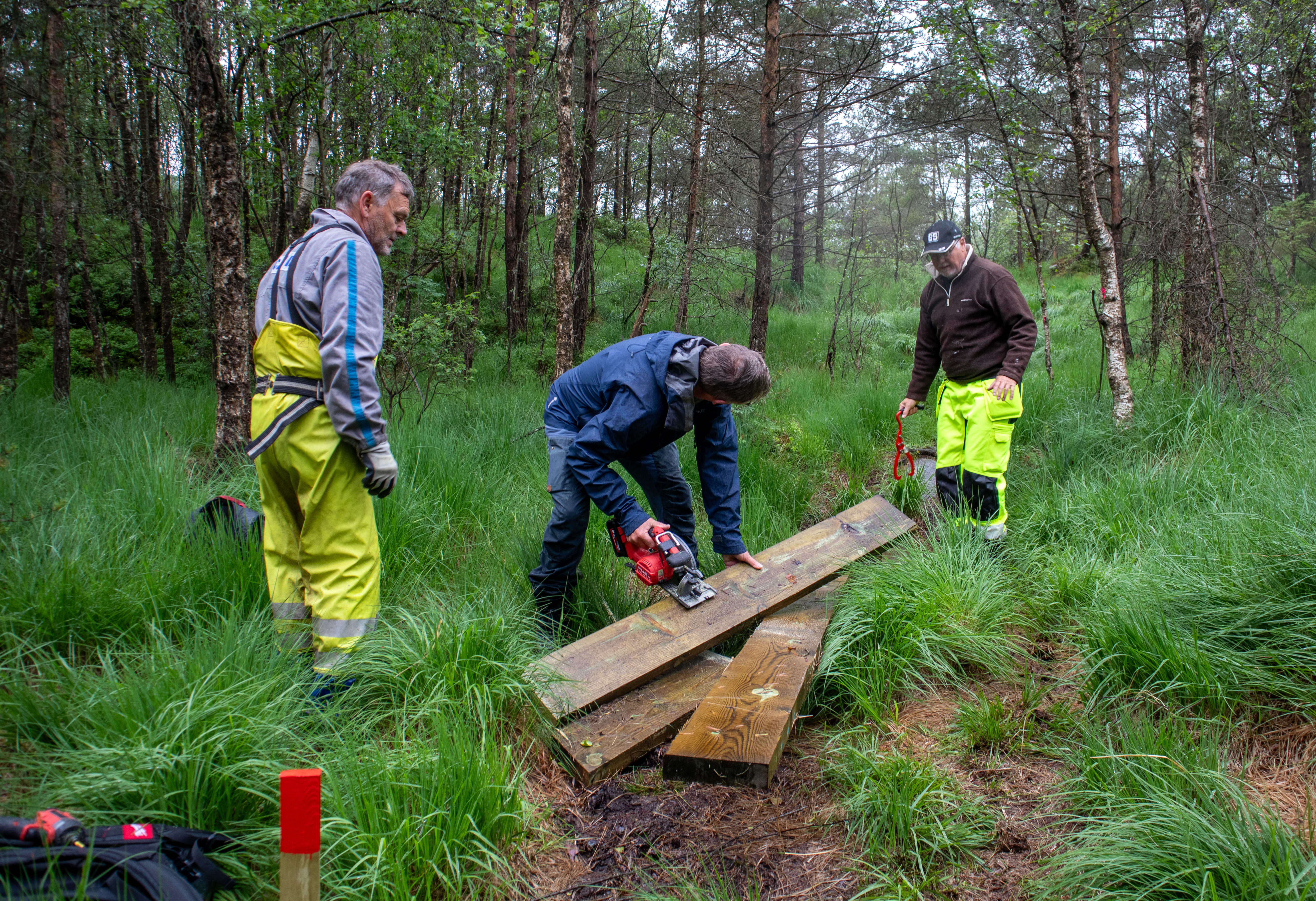 Imponert over dugnadsinnsatsen